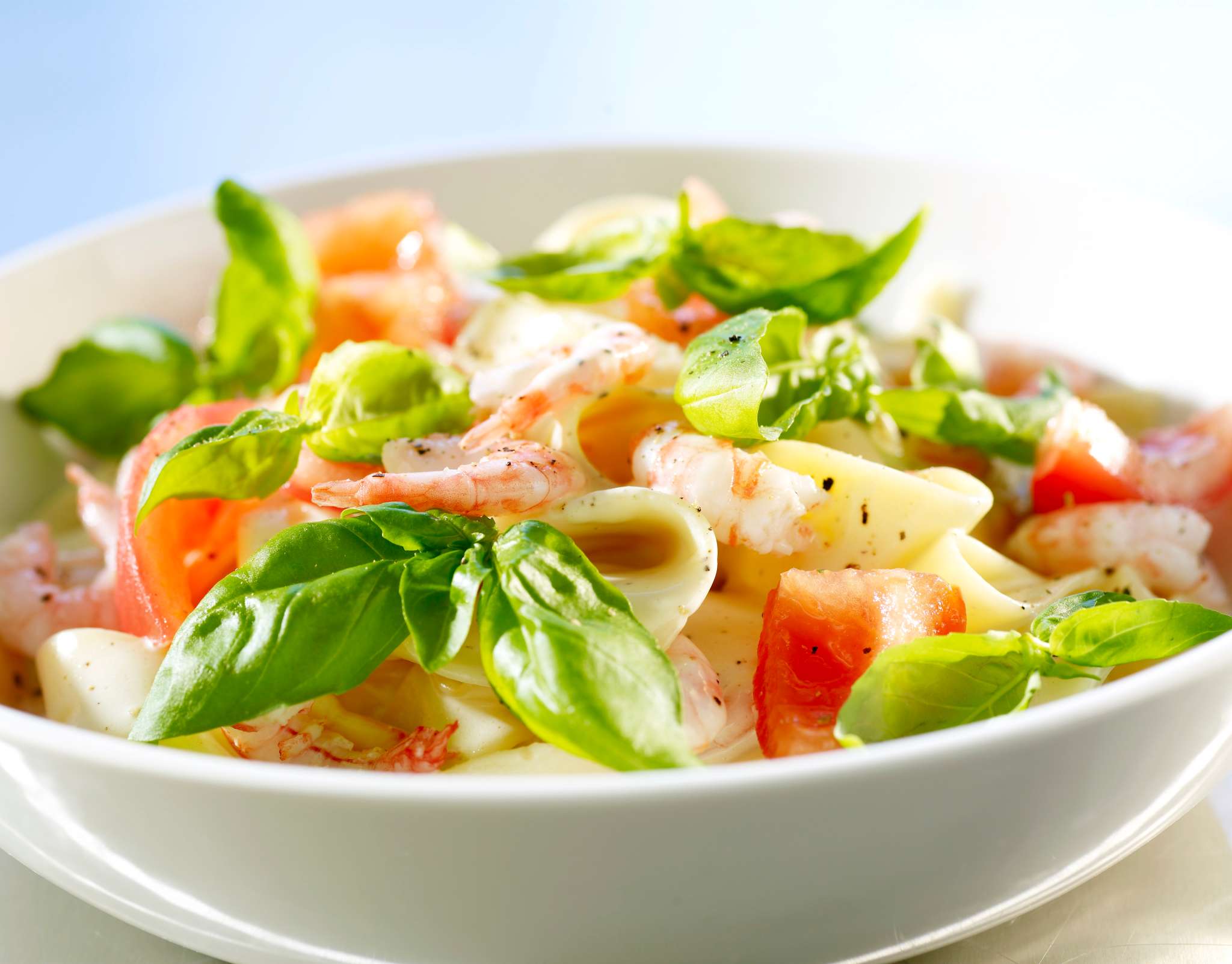 Spaghetti with Snøfrisk cream cheese